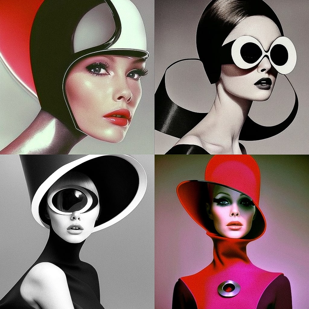 Pierre Cardin Midjourney style | Andrei Kovalev's Midlibrary 2.0