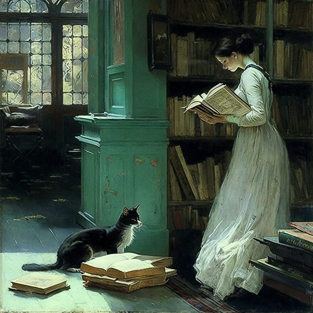 Francois Truffaut Midjourney style | Andrei Kovalev's Midlibrary 2.0