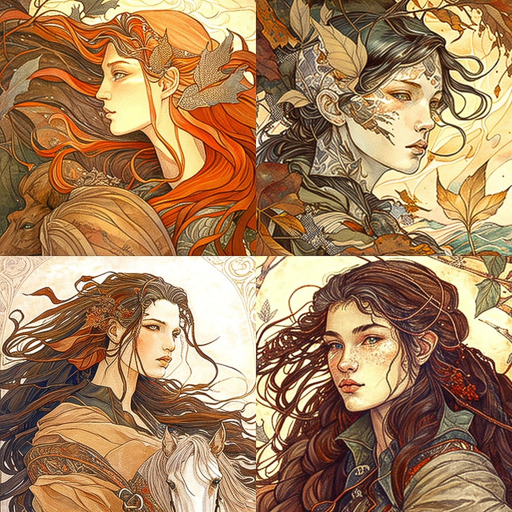 Rebecca Guay Midjourney style | Andrei Kovalev's Midlibrary 2.0