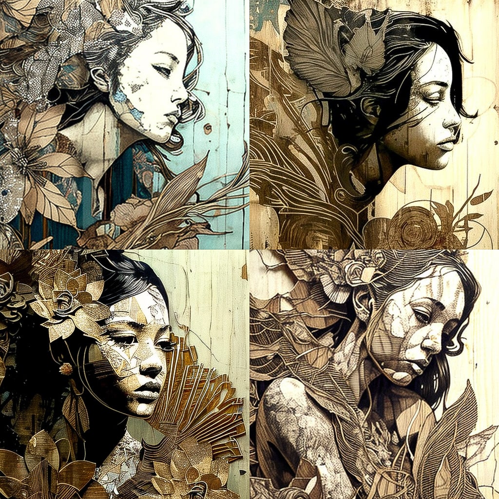 Swoon Midjourney style | Andrei Kovalev's Midlibrary 2.0