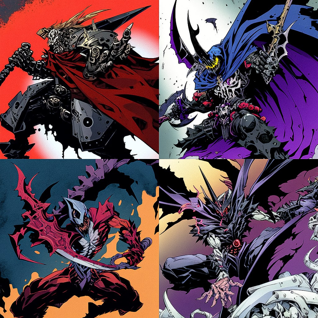 Todd McFarlane Midjourney style | Andrei Kovalev's Midlibrary 2.0