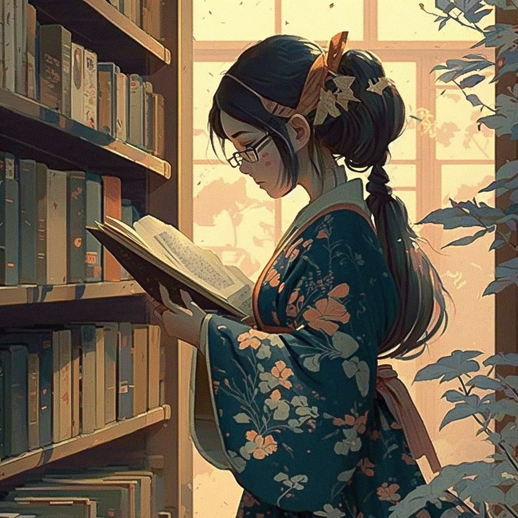 Uemura Shoen Midjourney style | Andrei Kovalev's Midlibrary 2.0