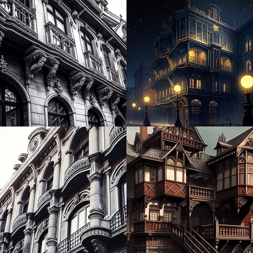 Genres Midjourney AI Styles | Andrei Kovalev's Midlibrary 2.0