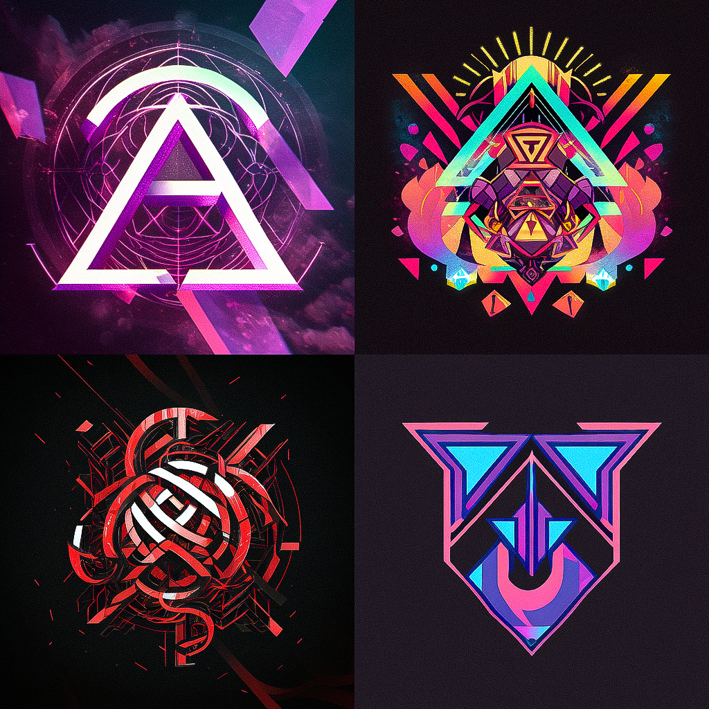 Letterism Midjourney style | Andrei Kovalev's Midlibrary 2.0