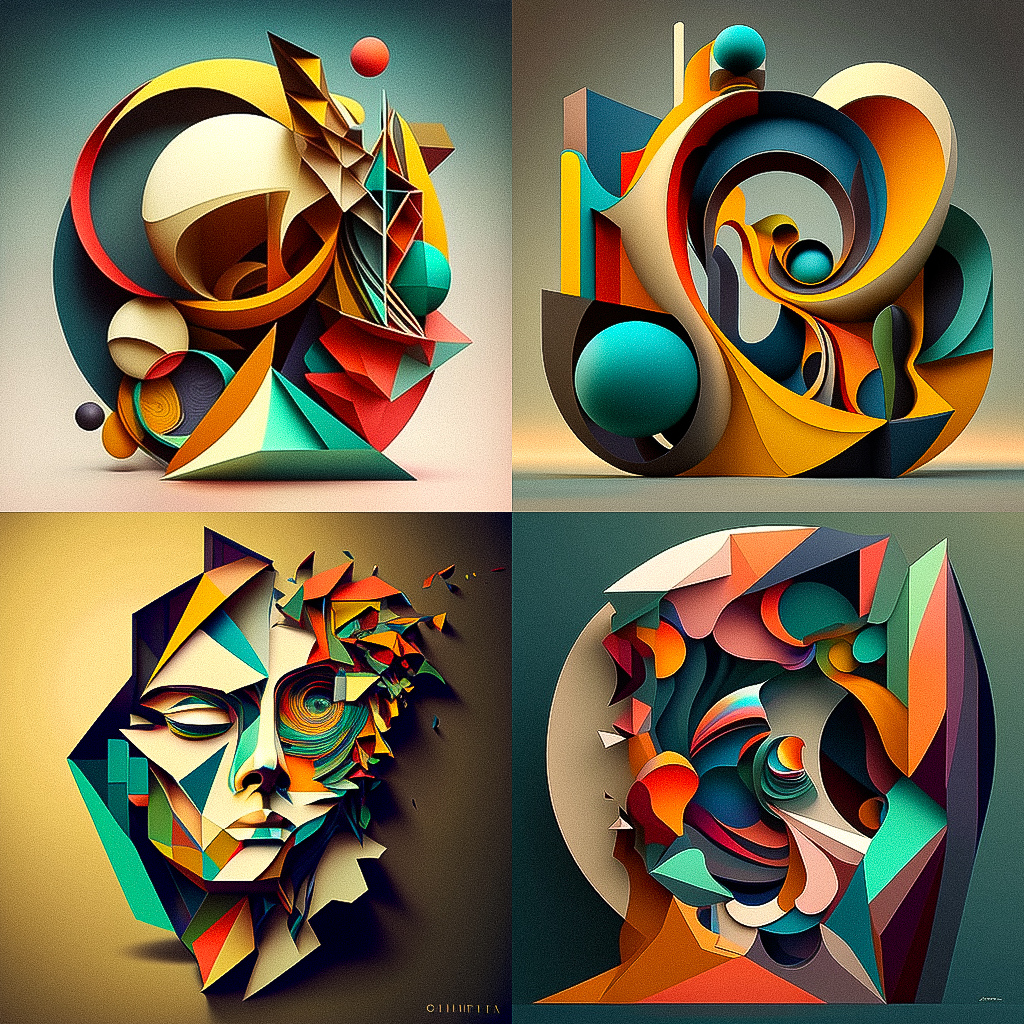 Orphism Midjourney style | Andrei Kovalev's Midlibrary 2.0