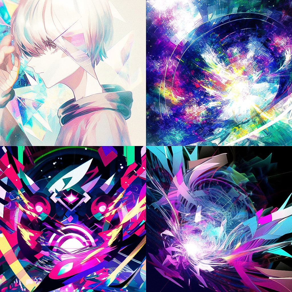 Abstract Mixer Artists | Midjourney AI styles collection | Andrei Kovalev's Midlibrary