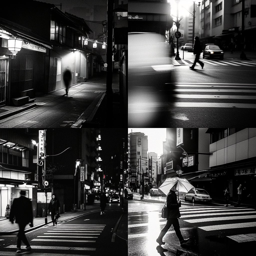Street photography Midjourney style | Andrei Kovalev's Midlibrary 2.0