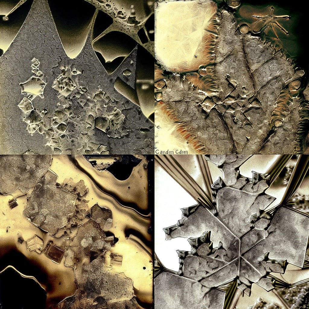 Chemigram Midjourney style | Andrei Kovalev's Midlibrary 2.0
