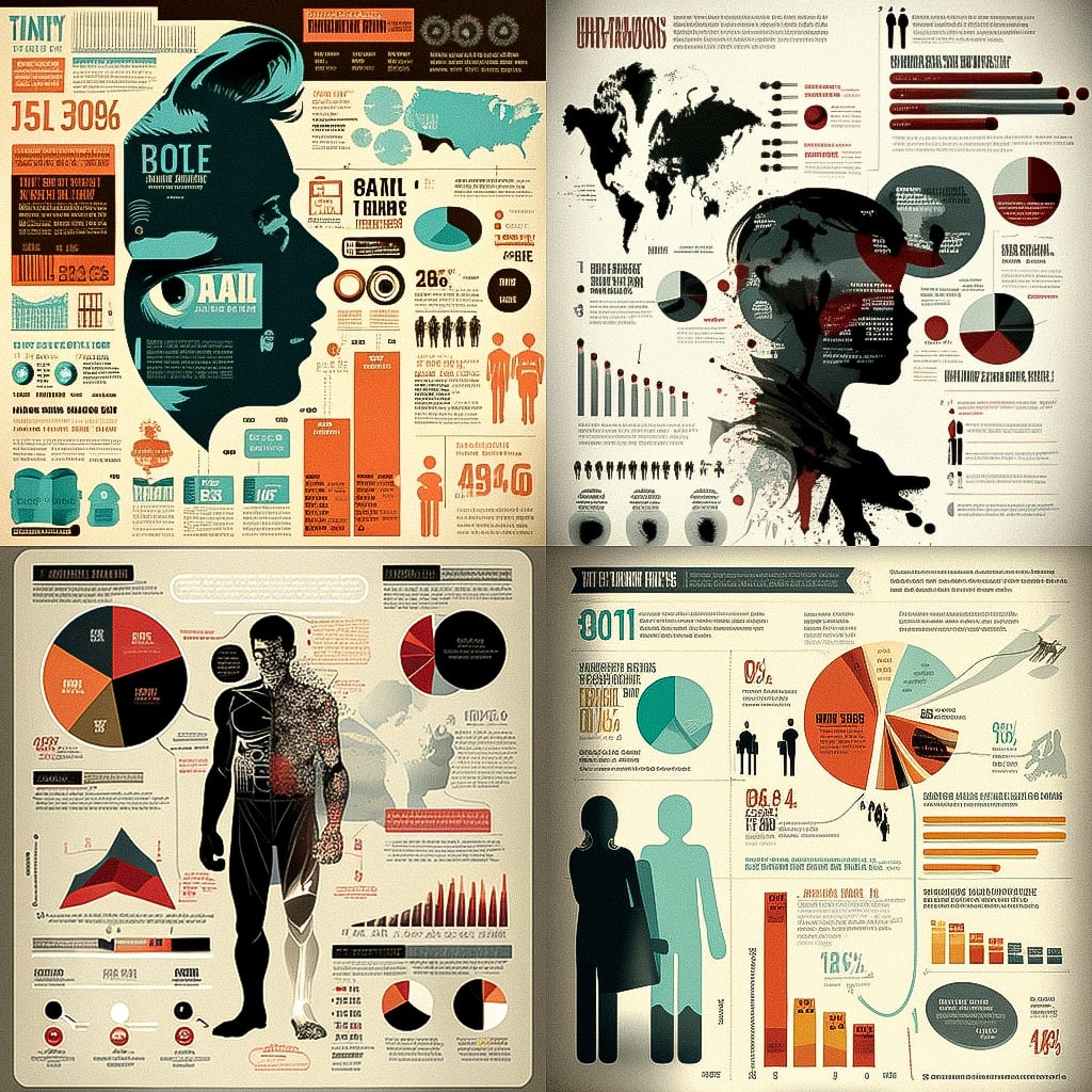 Infographic Midjourney style | Andrei Kovalev's Midlibrary 2.0