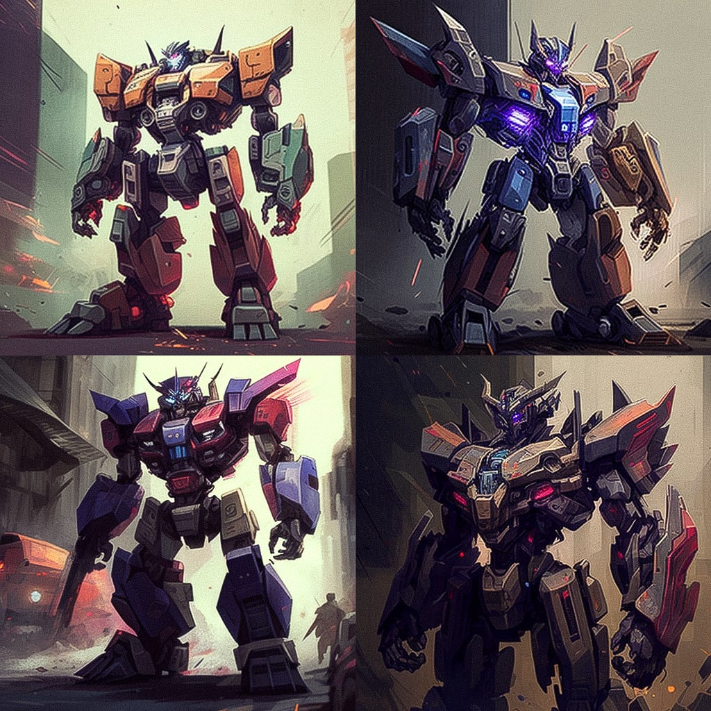 Transformers Midjourney style | Andrei Kovalev's Midlibrary 2.0