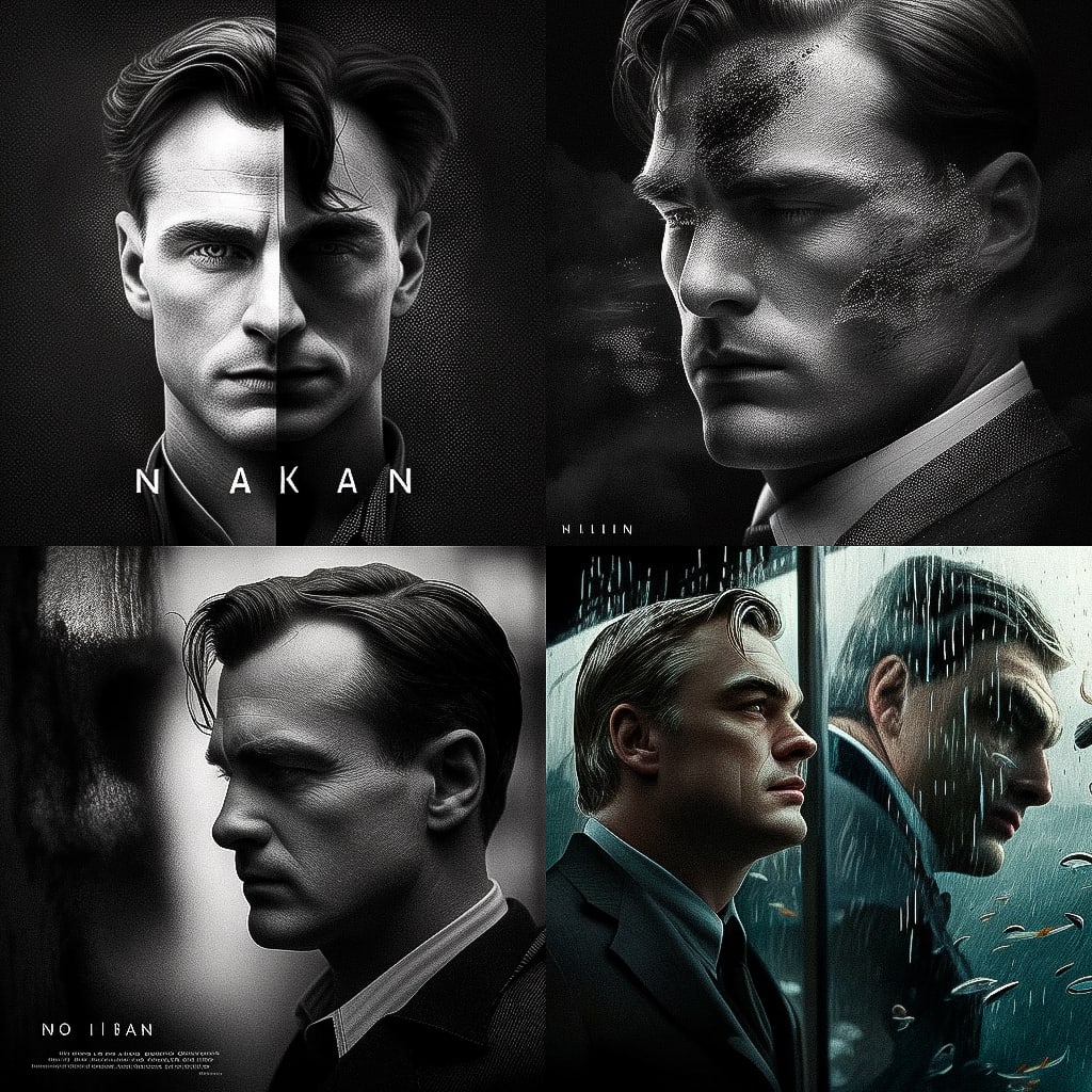 Christopher Nolan Midjourney style | Andrei Kovalev's Midlibrary 2.0