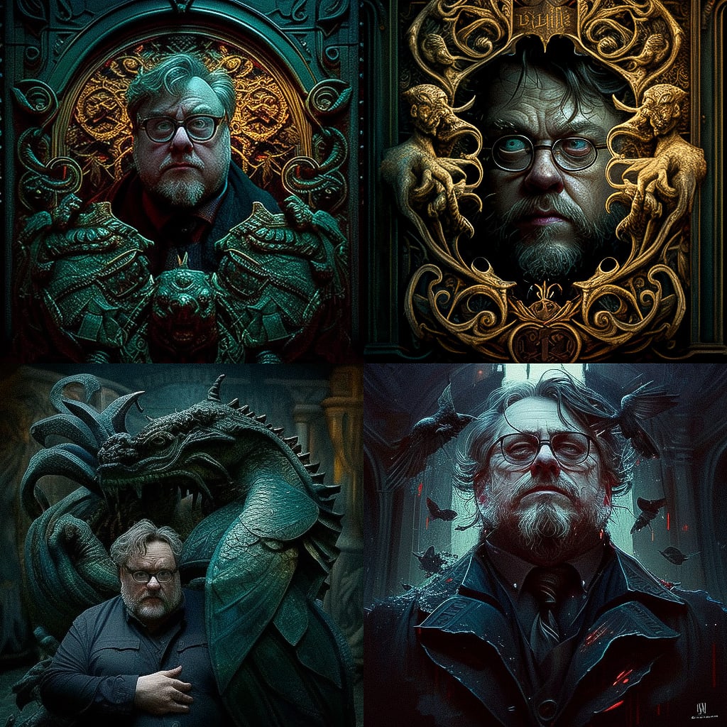 Guillermo del Toro Midjourney style | Andrei Kovalev's Midlibrary 2.0