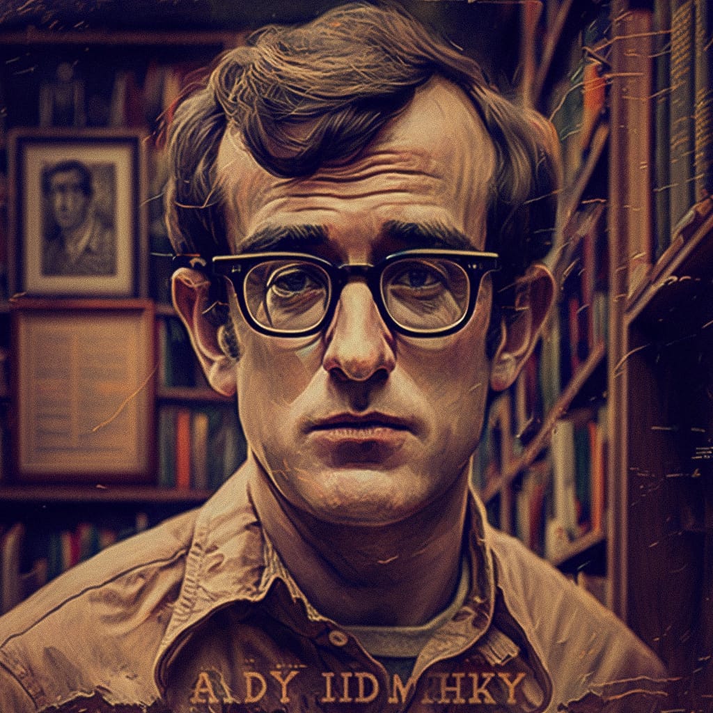 Woody Allen Midjourney style | Andrei Kovalev's Midlibrary 2.0