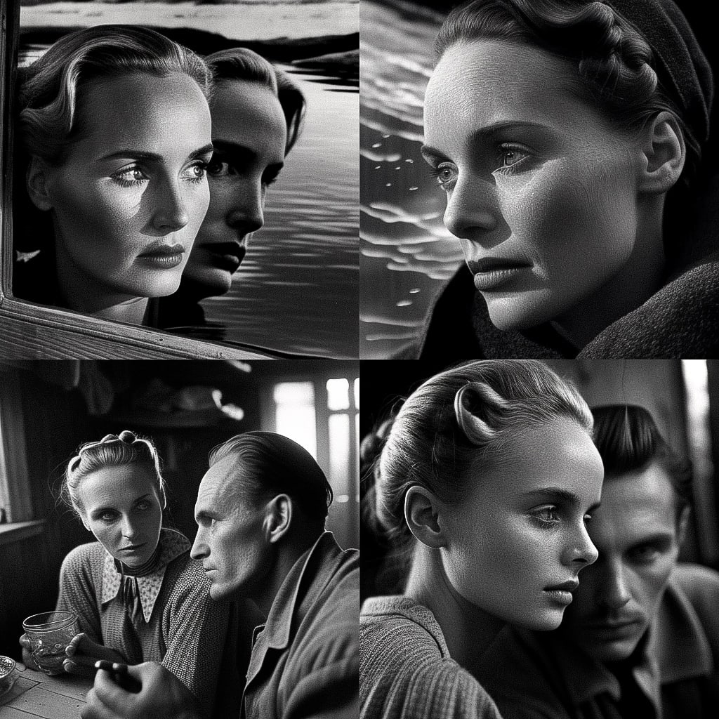 Ingmar Bergman Midjourney style | Andrei Kovalev's Midlibrary 2.0