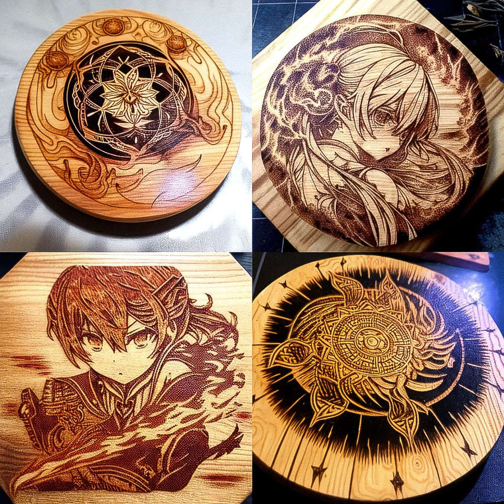 Pyrography Midjourney style | Andrei Kovalev's Midlibrary 2.0
