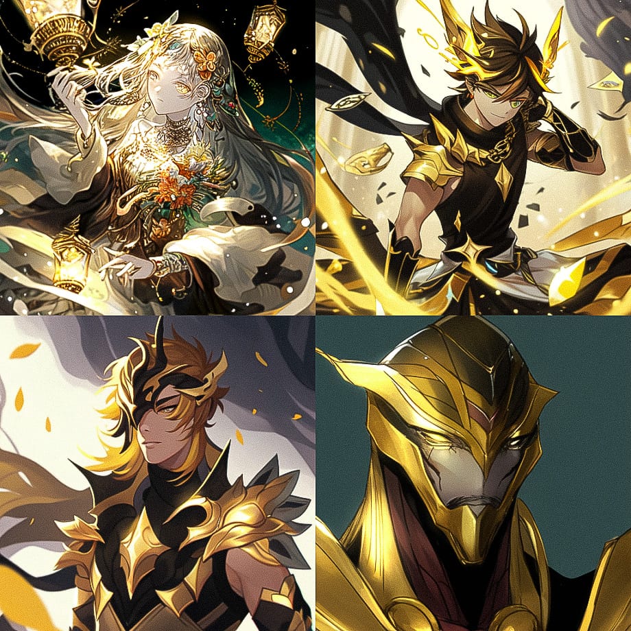 Gilded Midjourney style | Andrei Kovalev's Midlibrary 2.0