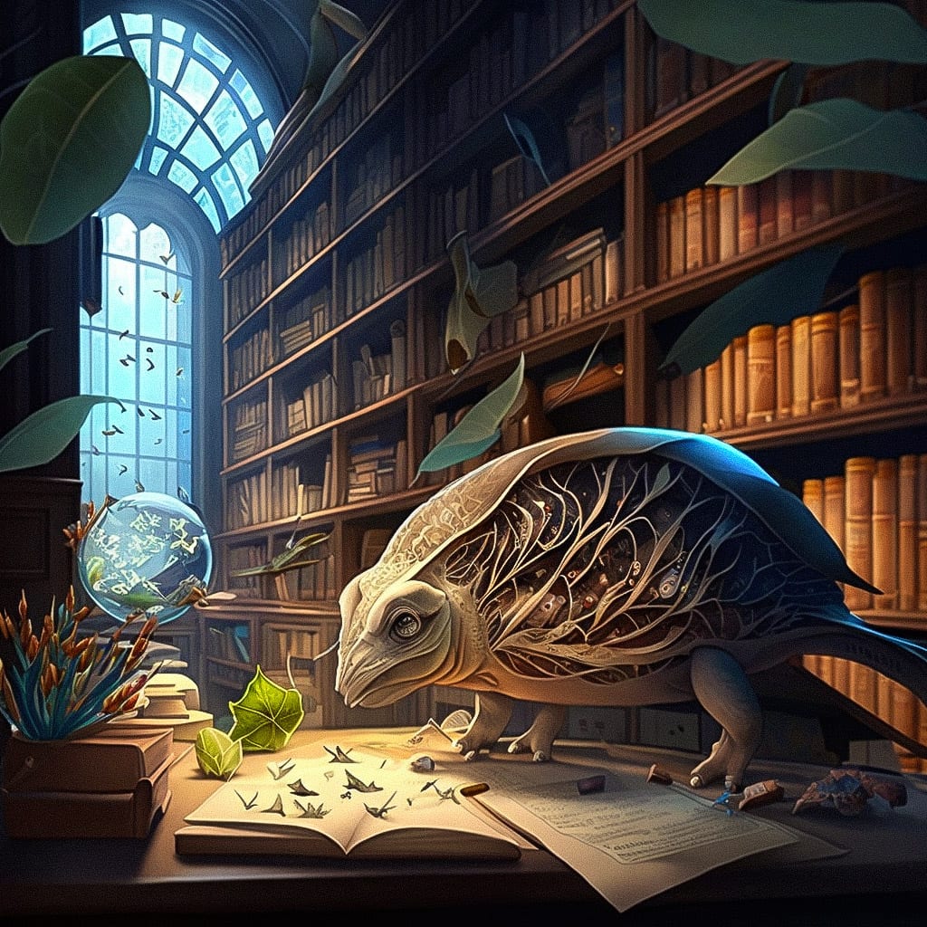Biological illustration Midjourney style | Andrei Kovalev's Midlibrary