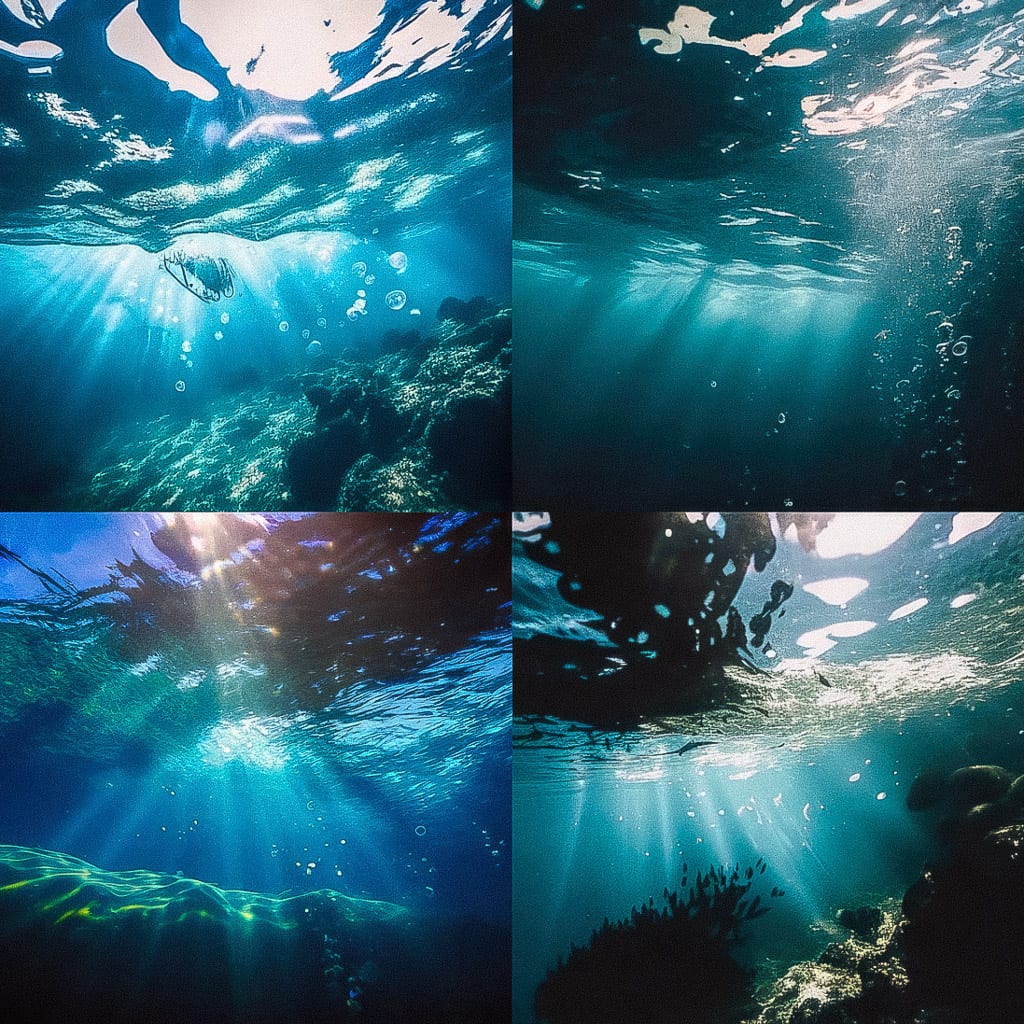 Underwater photography Midjourney style | Andrei Kovalev's Midlibrary 2.0