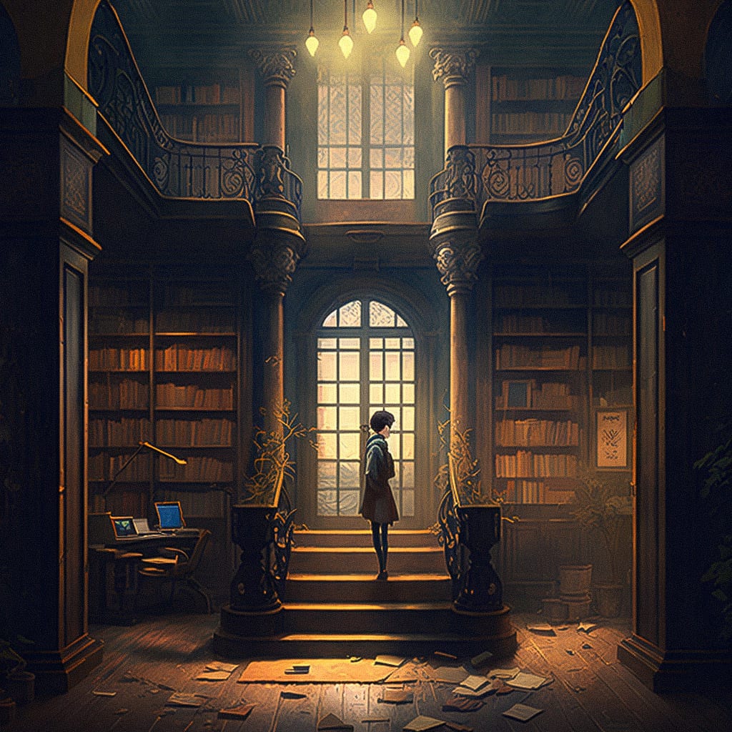 George Underwood Midjourney style | Andrei Kovalev's Midlibrary 2.0