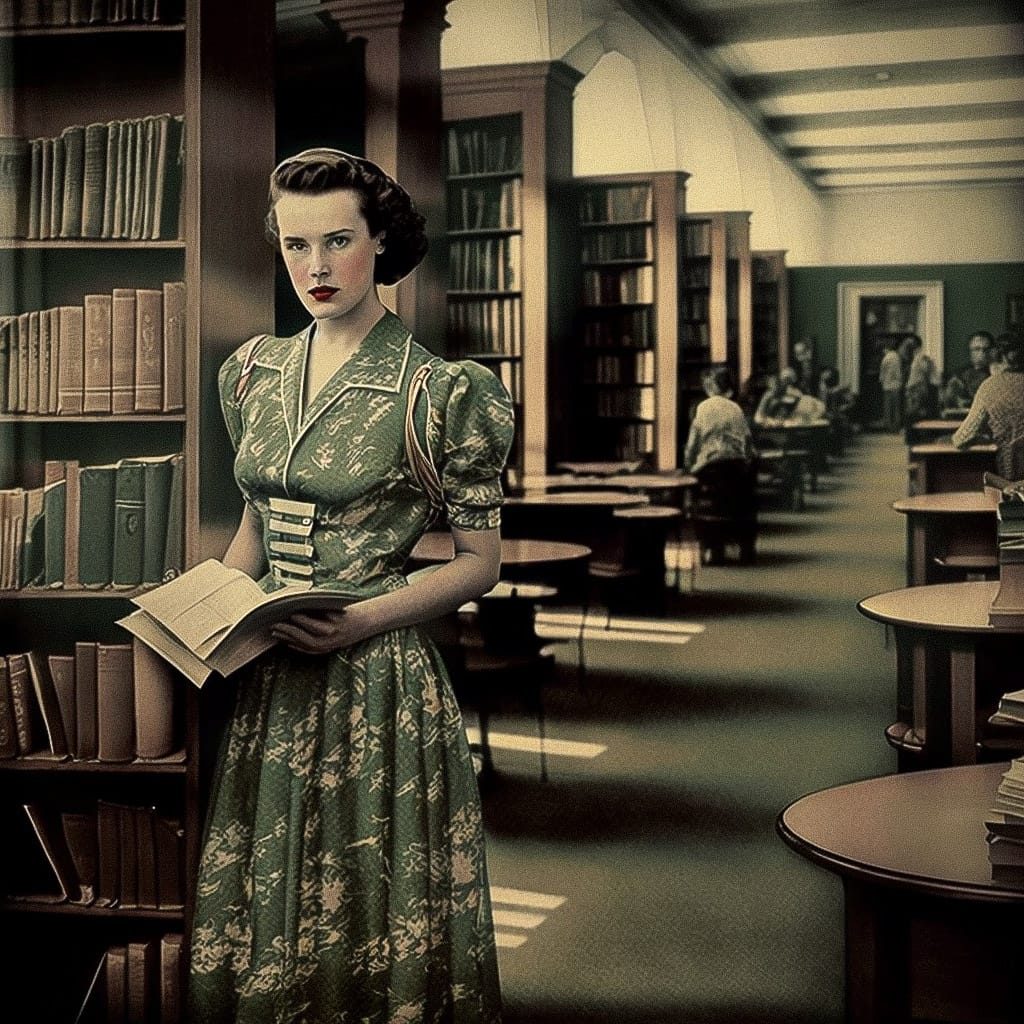 1940s fashion Midjourney style | Andrei Kovalev's Midlibrary 2.0