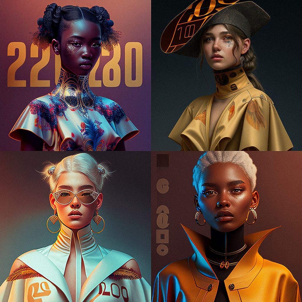2020s fashion Midjourney style | Andrei Kovalev's Midlibrary 2.0