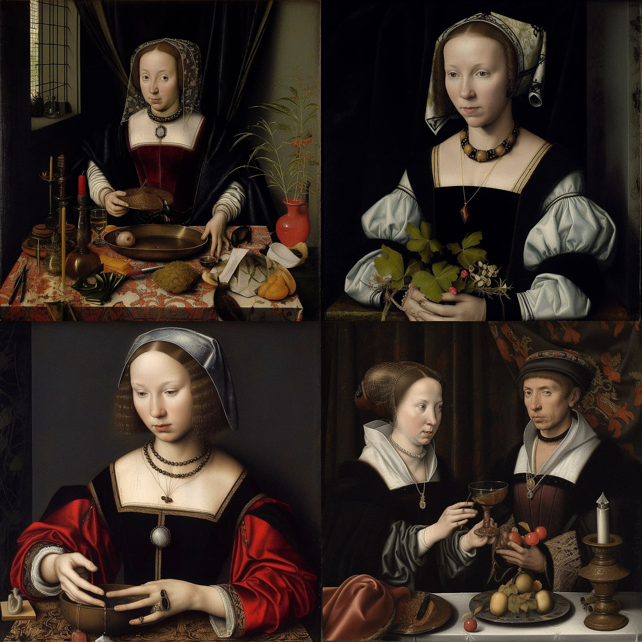 Ambrosius Benson Midjourney style | Andrei Kovalev's Midlibrary 2.0