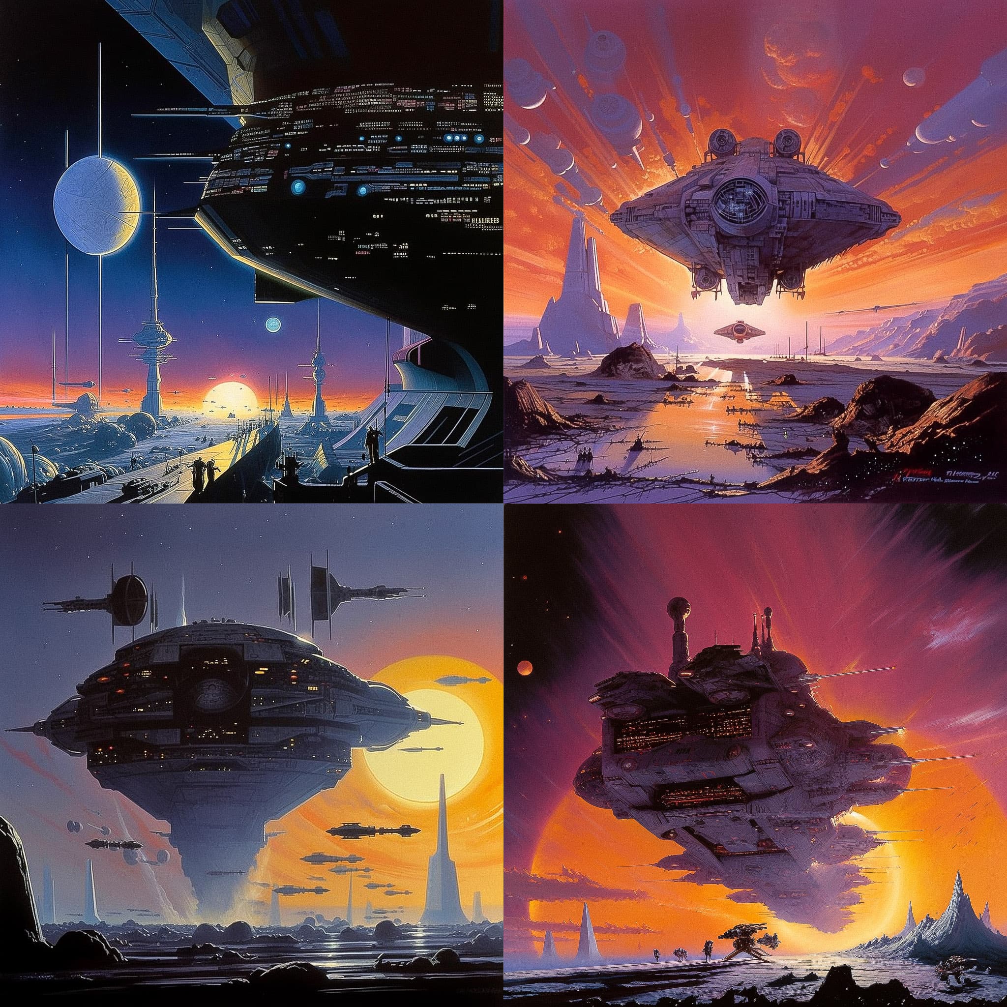 Adrian Smith Midjourney style | Andrei Kovalev's Midlibrary 2.0