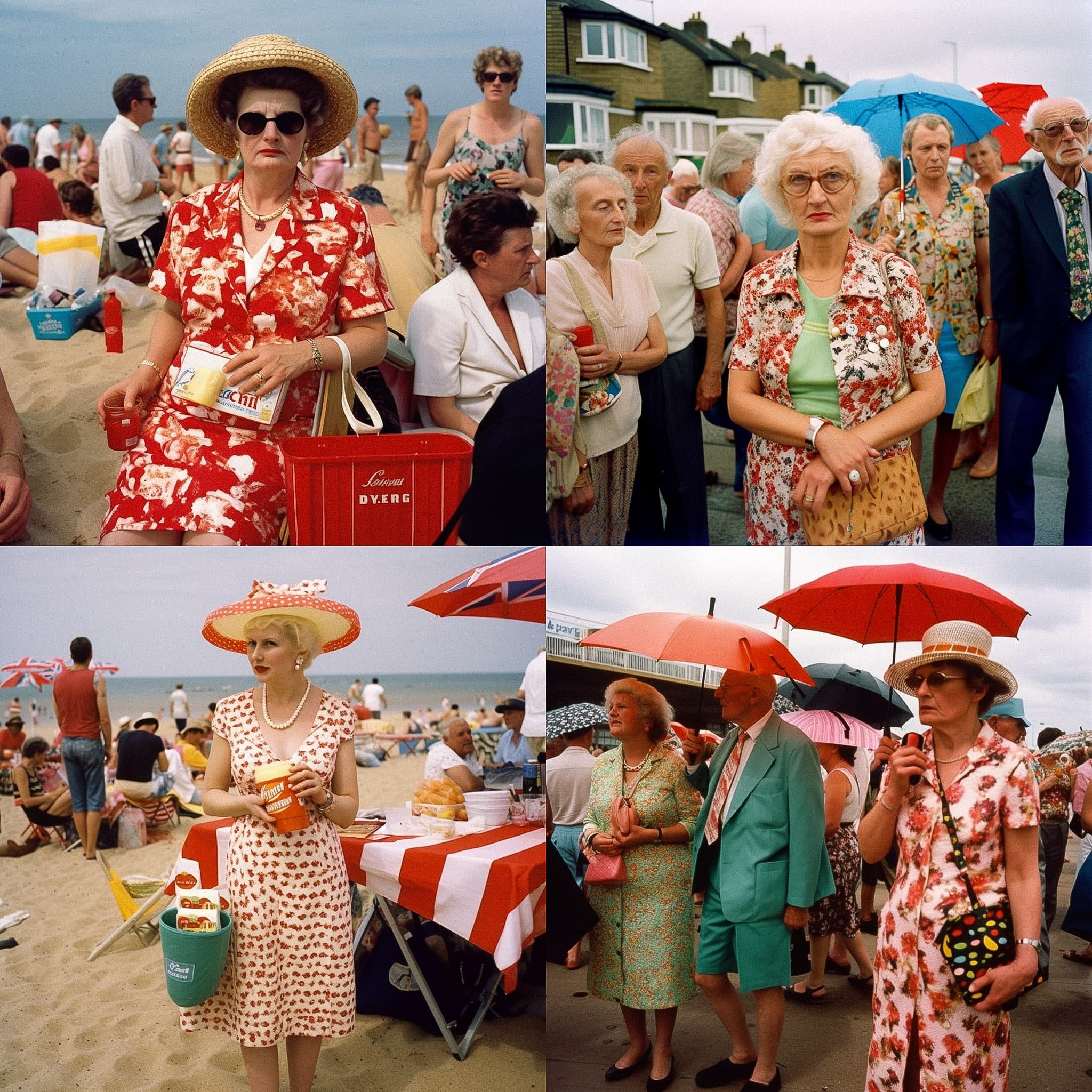 Martin Parr Midjourney style | Andrei Kovalev's Midlibrary 2.0