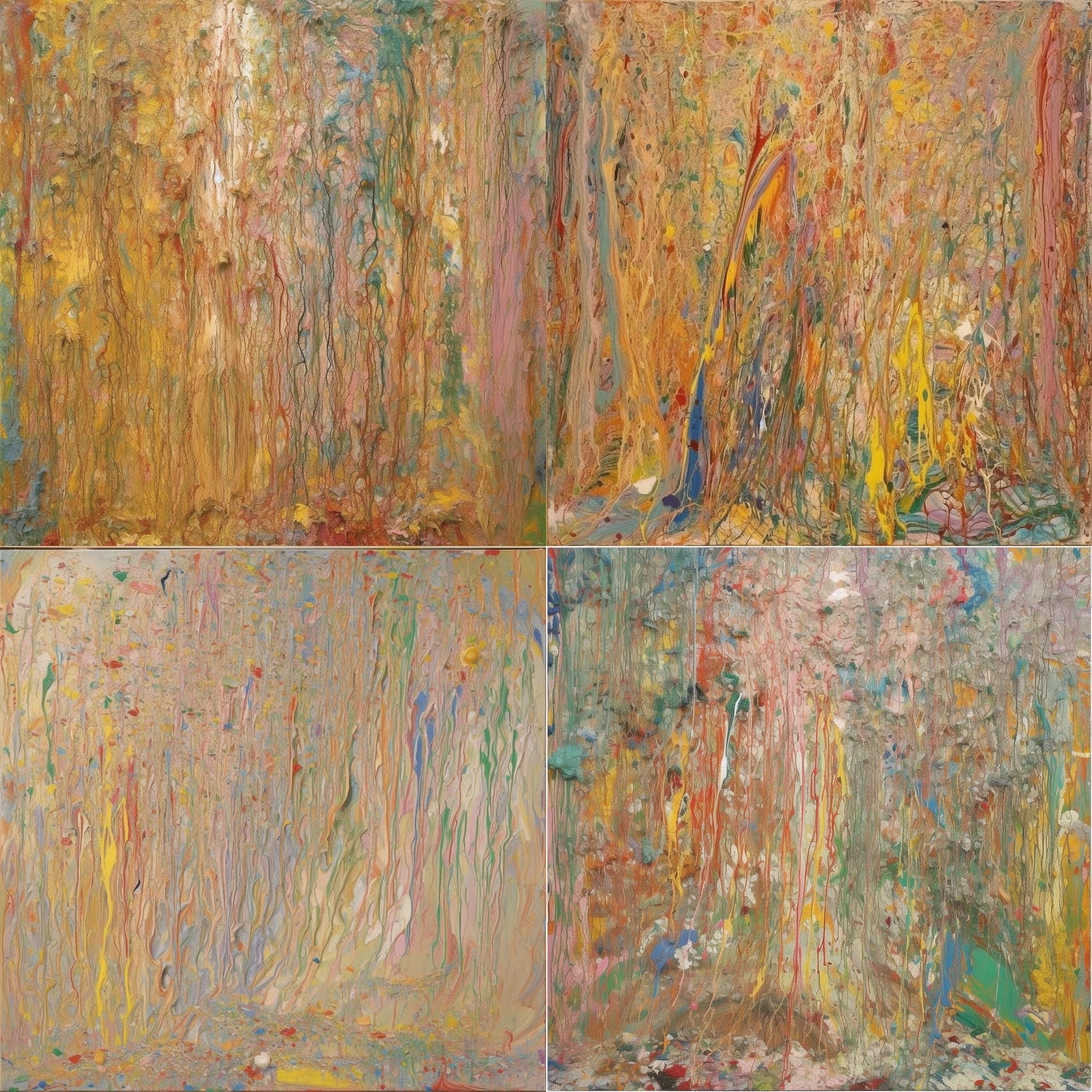 Larry Poons Midjourney style | Andrei Kovalev's Midlibrary 2.0