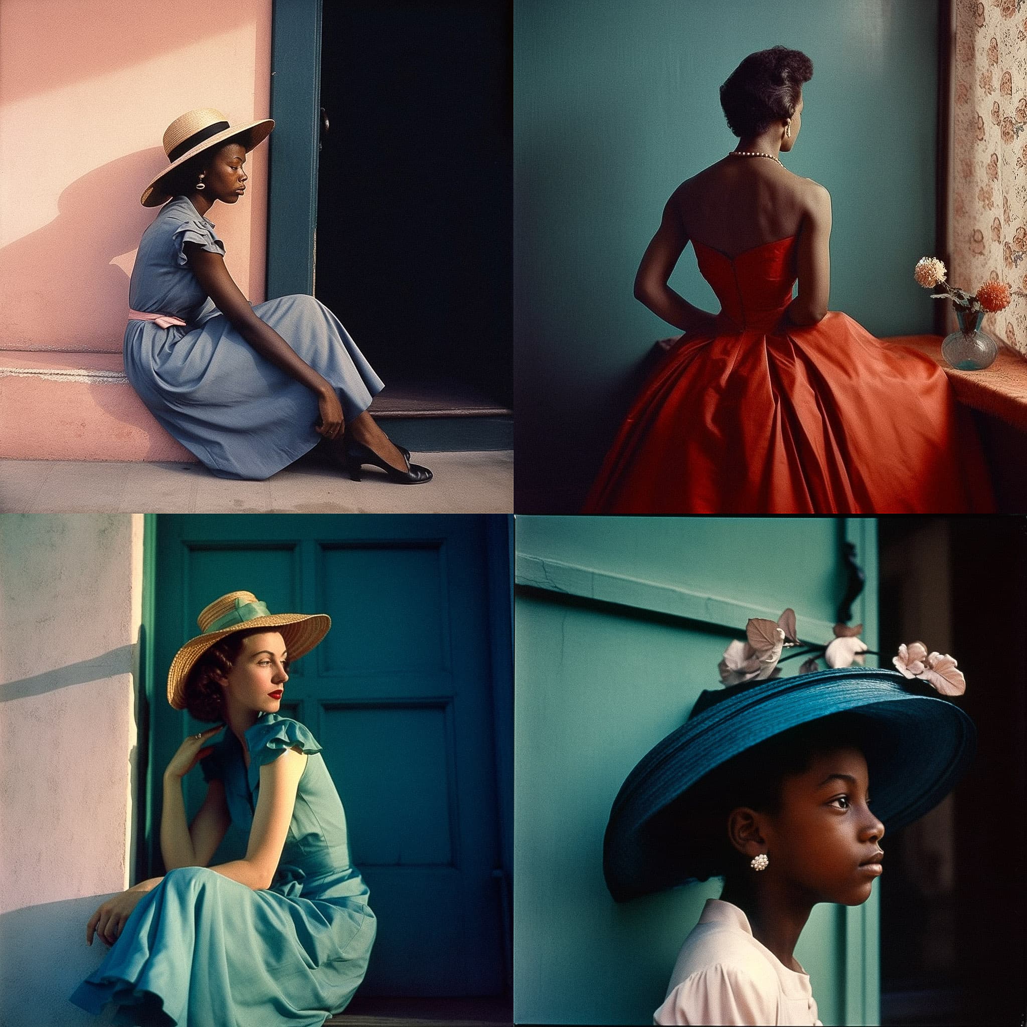 Milton H. Greene Midjourney style | Andrei Kovalev's Midlibrary 2.0