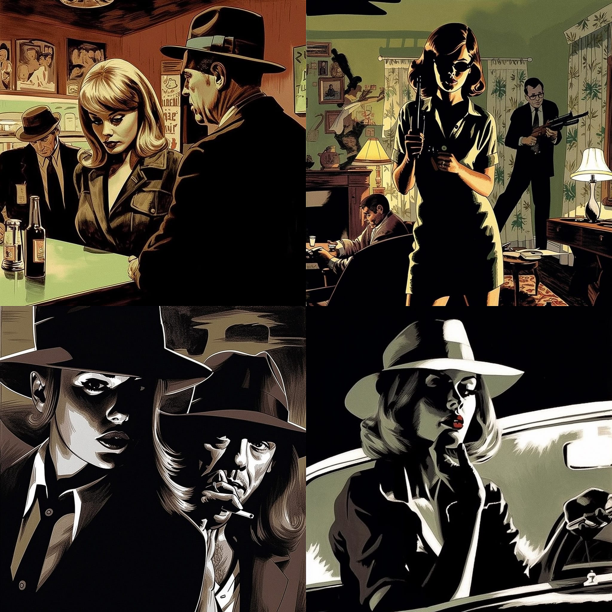 Conte drawing Midjourney style | Andrei Kovalev's Midlibrary 2.0