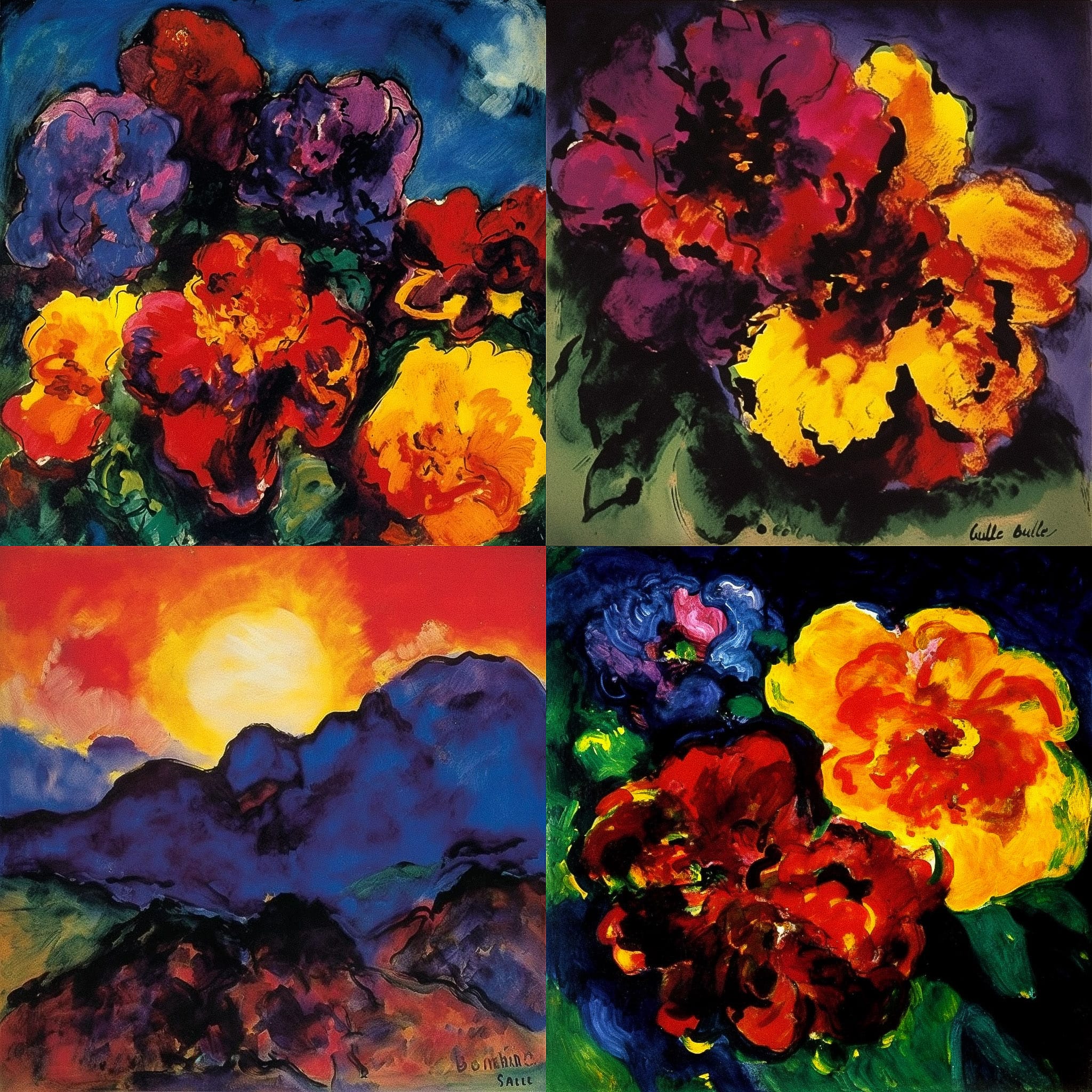 Chaim Soutine Midjourney style | Andrei Kovalev's Midlibrary 2.0