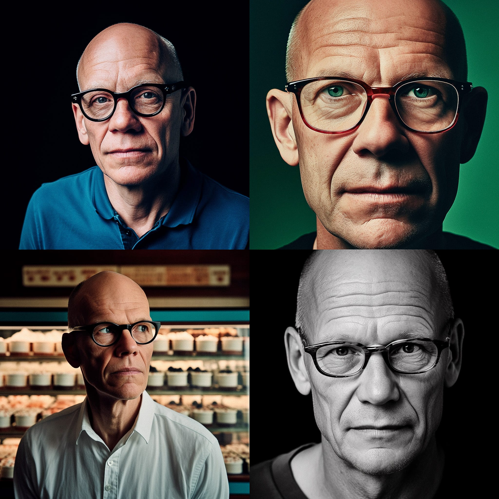 Erik Spiekermann Midjourney style | Andrei Kovalev's Midlibrary 2.0