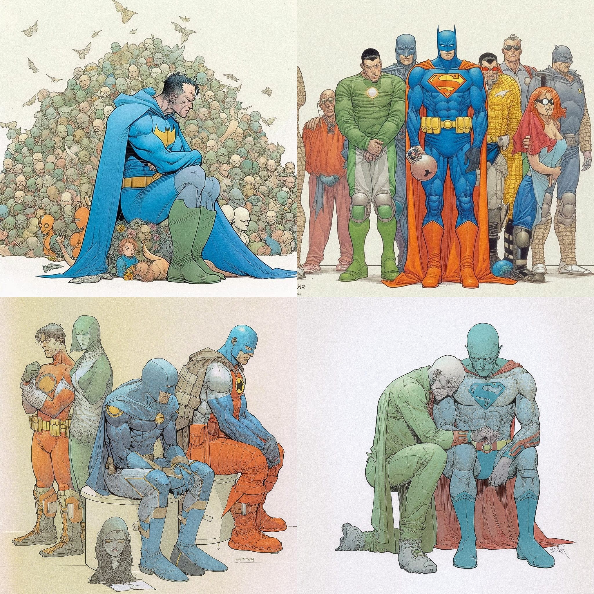 Gary Larson Midjourney style | Andrei Kovalev's Midlibrary 2.0