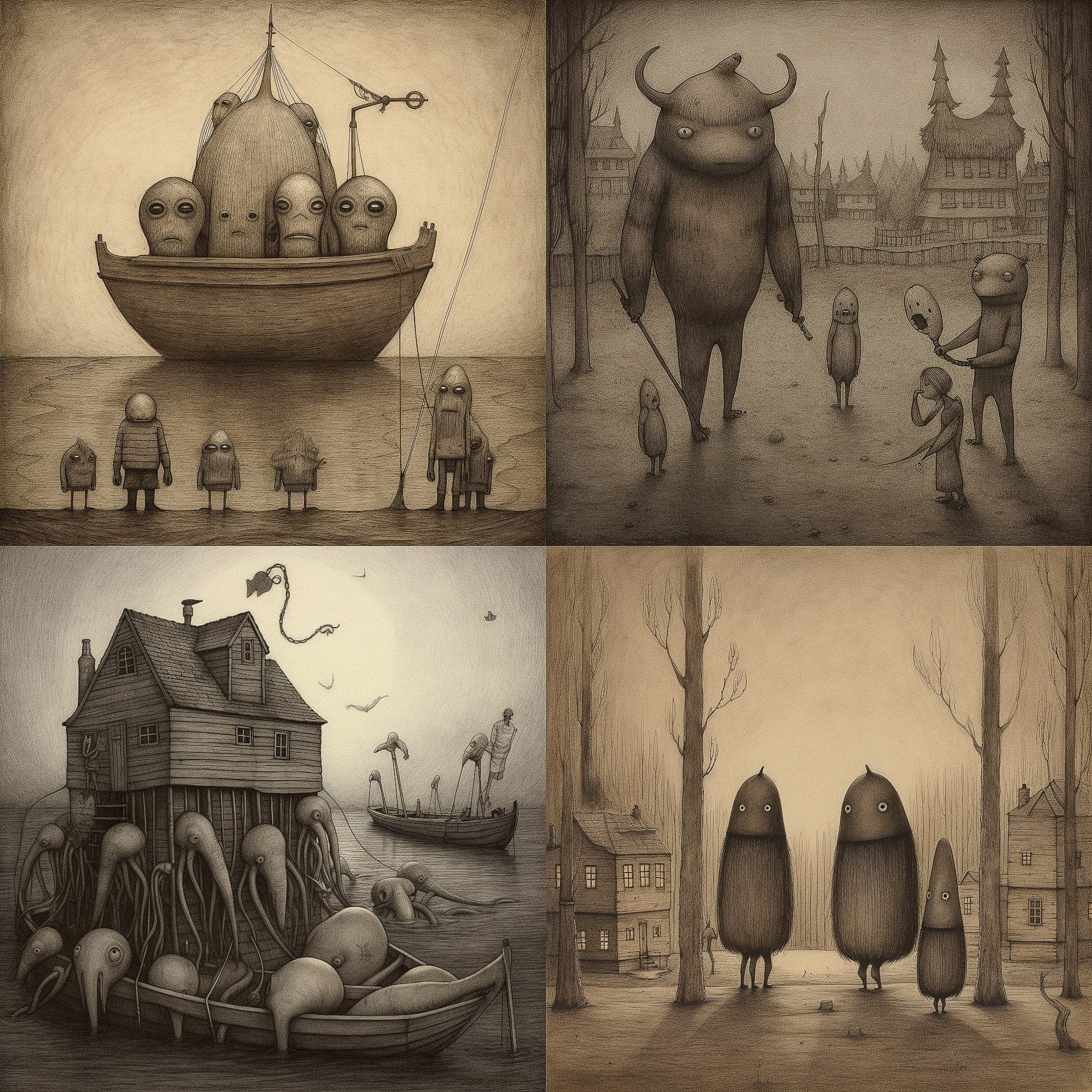 Creepy Midjourney Ai Styles Collection Andrei Kovalev S Midlibrary