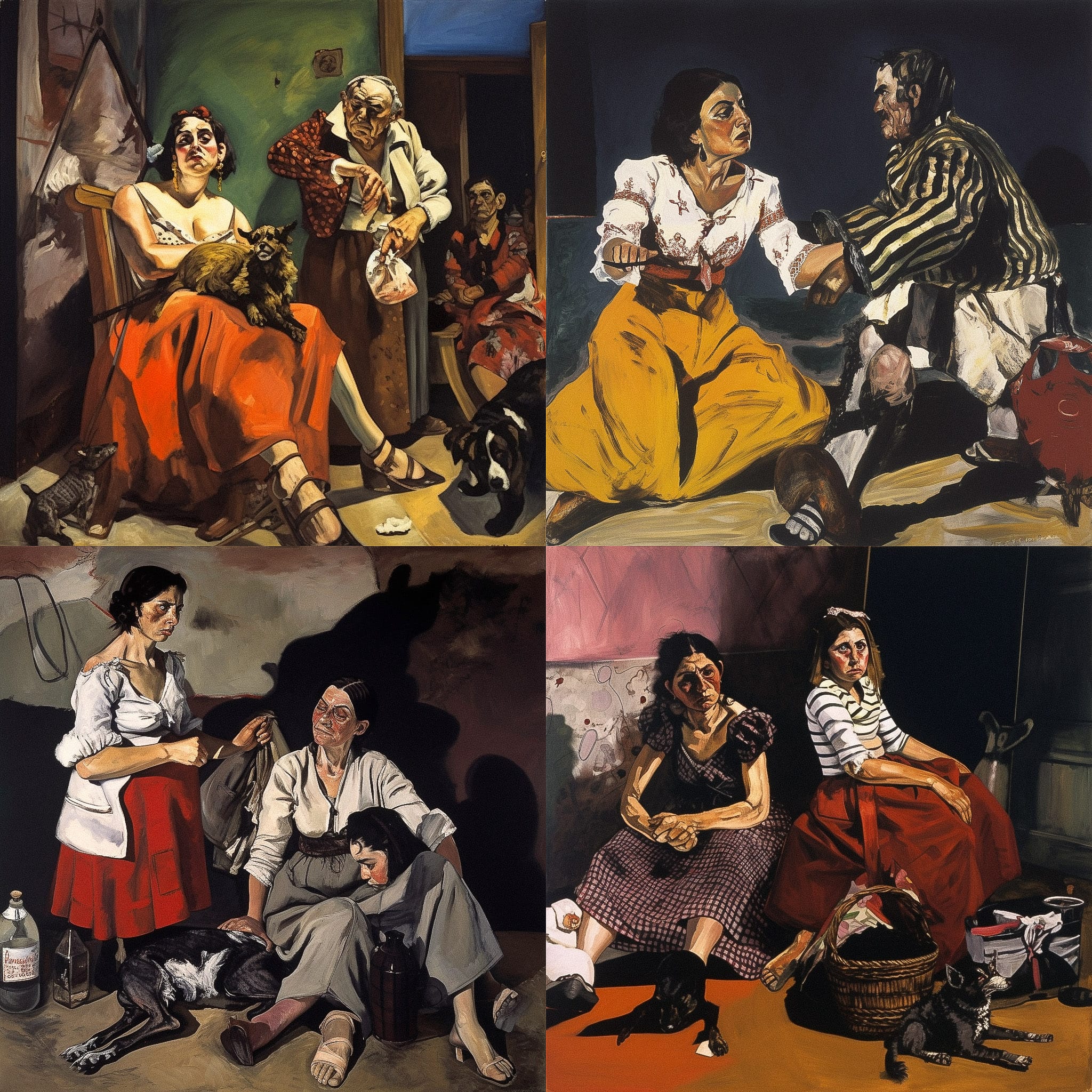 Andrew Wyeth Midjourney style | Andrei Kovalev's Midlibrary 2.0