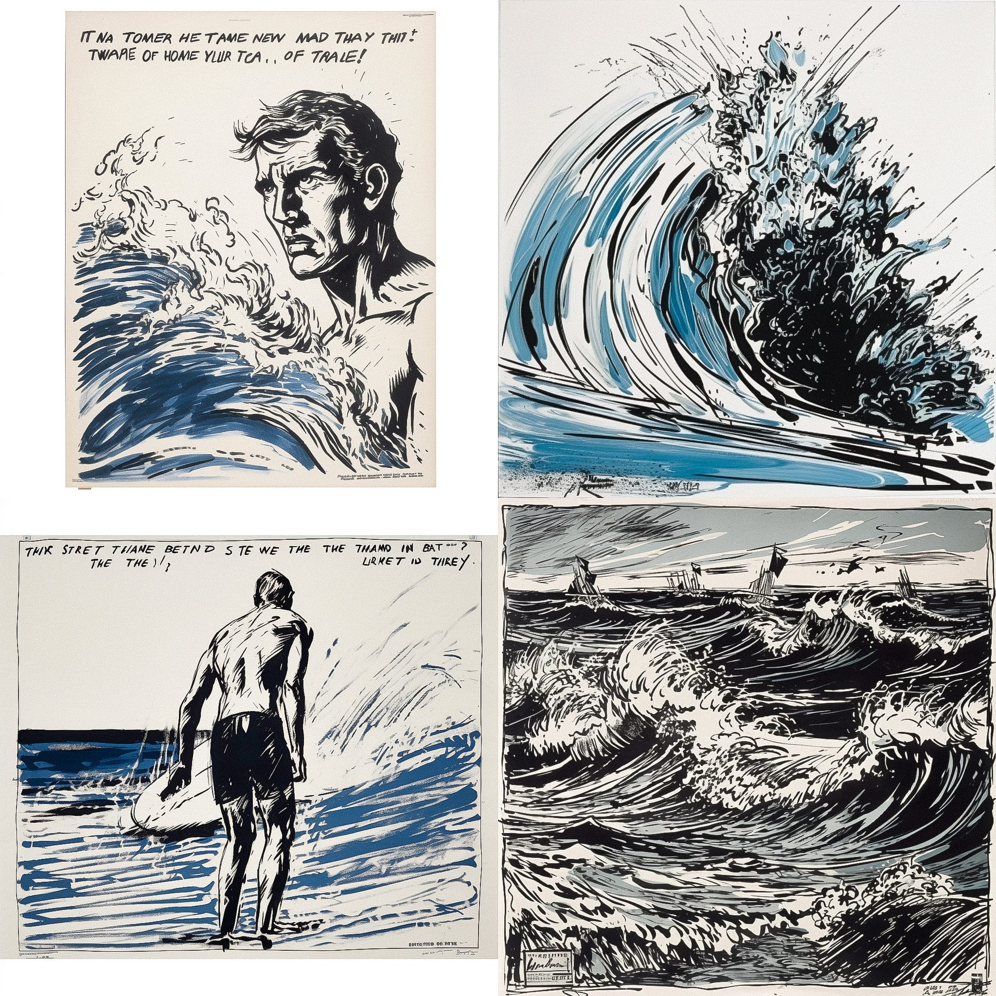 Ralph Steadman Midjourney style | Andrei Kovalev's Midlibrary 2.0