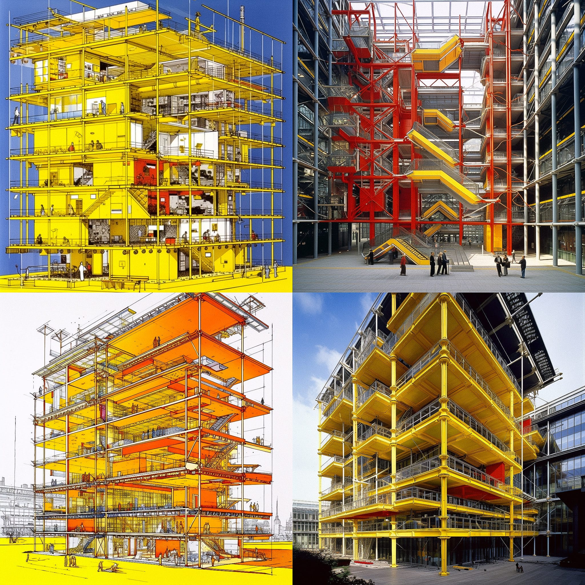 Michael Wolf Midjourney style | Andrei Kovalev's Midlibrary 2.0