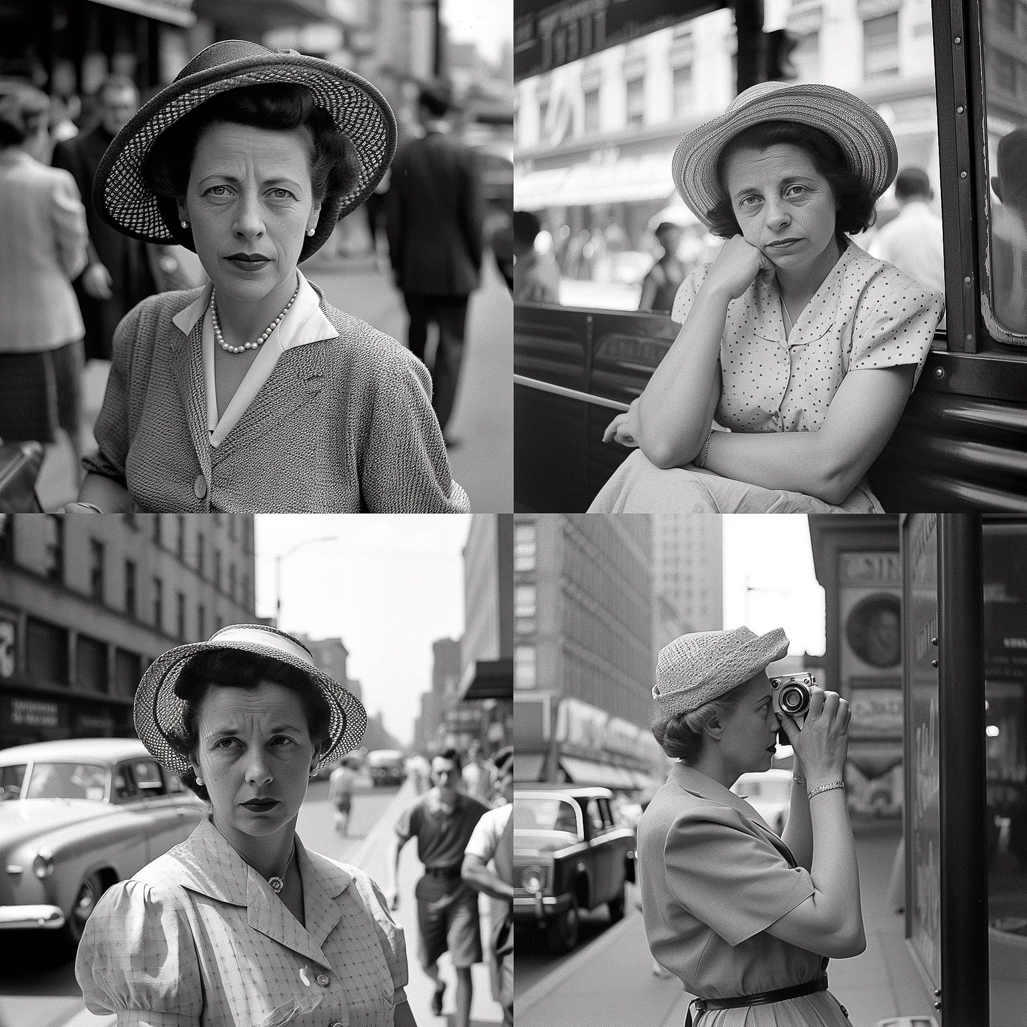 Vivian Maier Midjourney style | Andrei Kovalev's Midlibrary 2.0