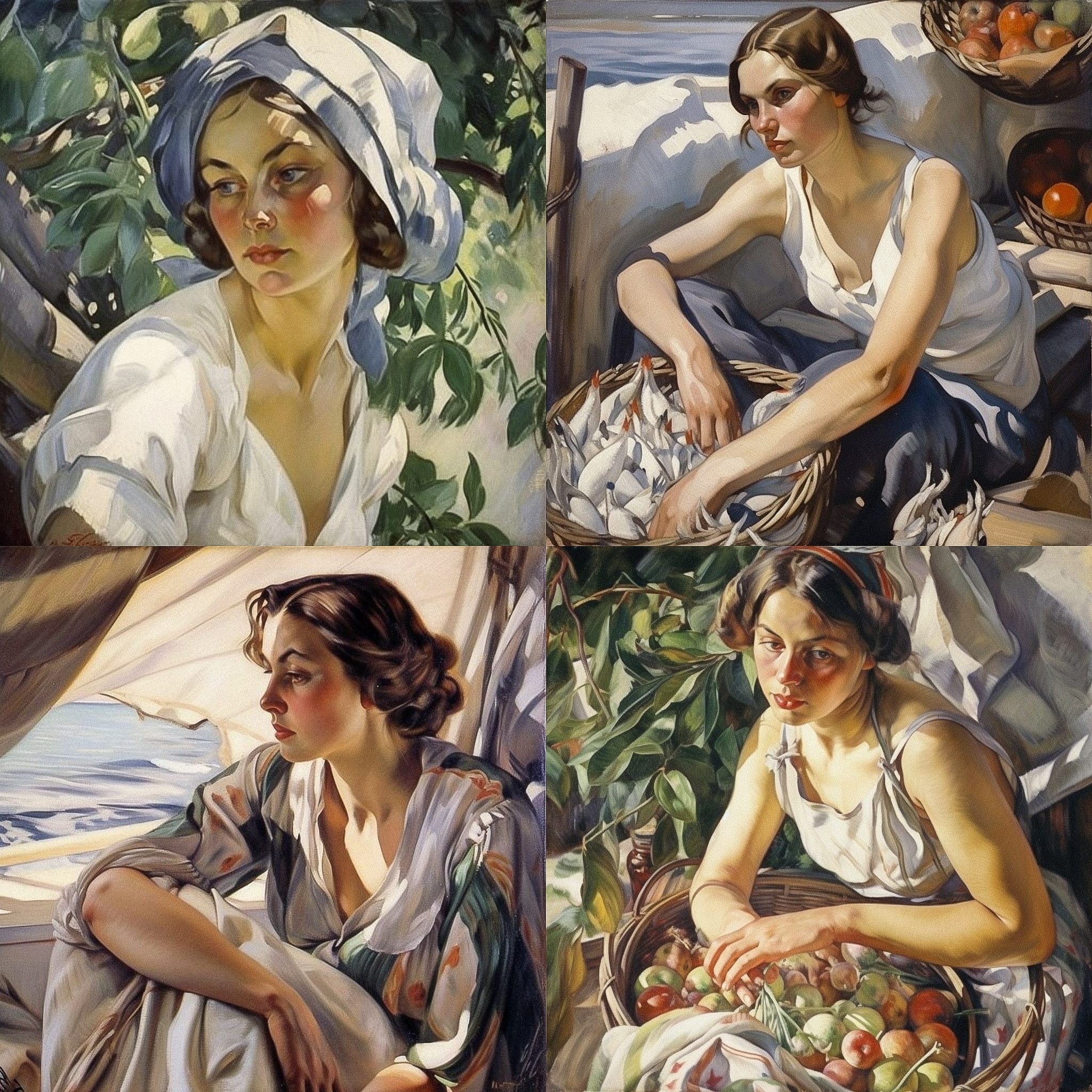 Abbott Handerson Thayer Midjourney style | Andrei Kovalev's Midlibrary 2.0