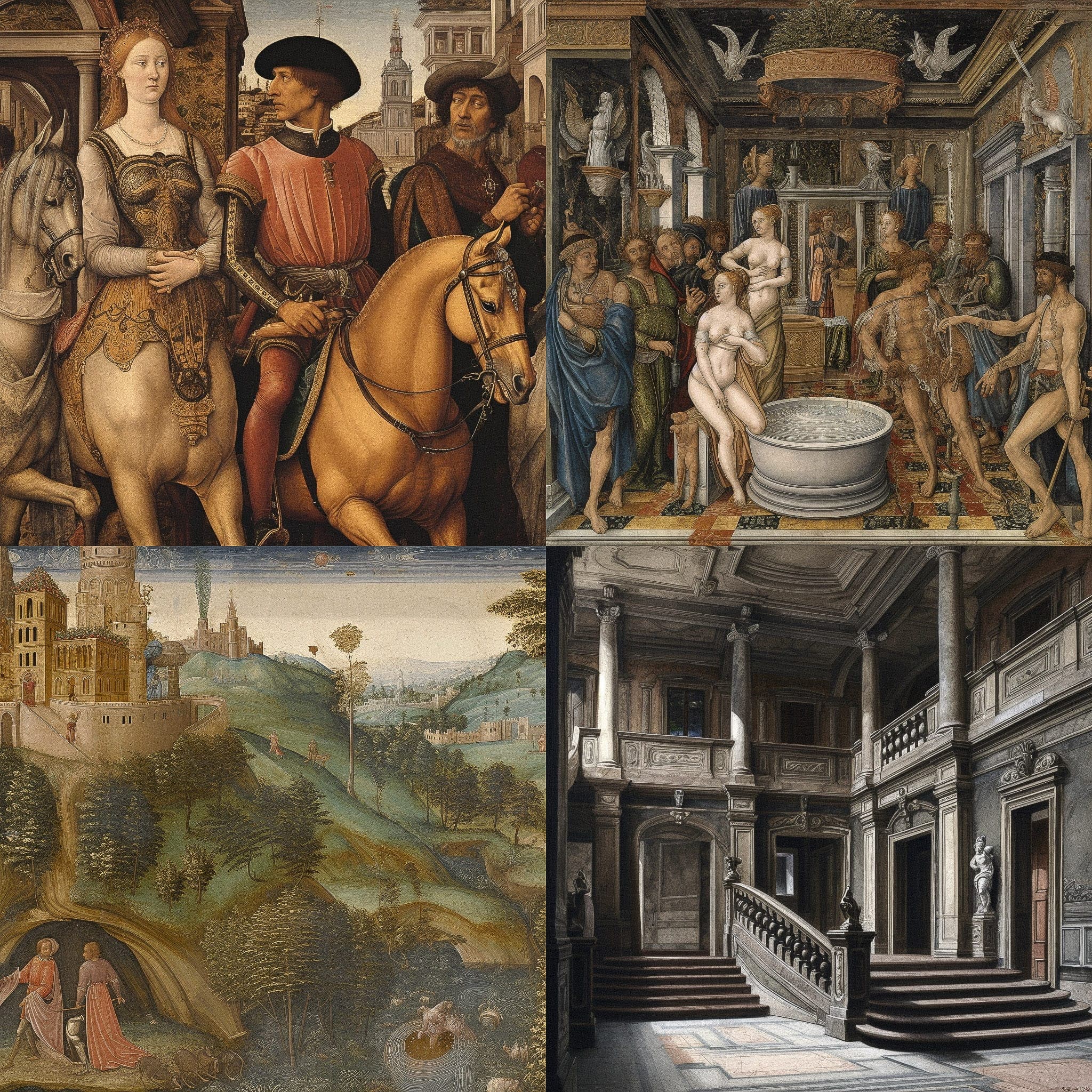 Renaissance Midjourney style | Andrei Kovalev's Midlibrary 2.0