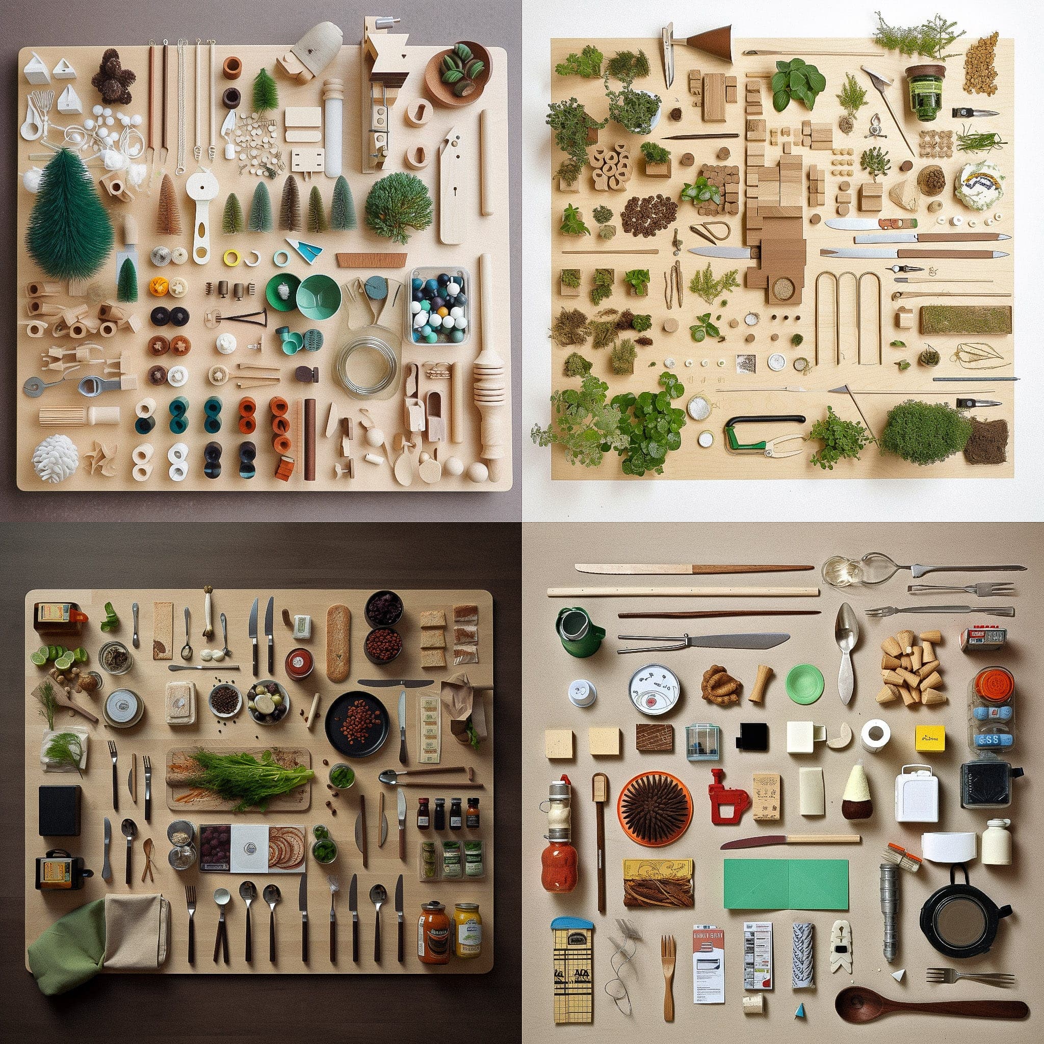 Knolling Midjourney AI Style Tested! | Midlibrary 2.0 Benchmarks Lab