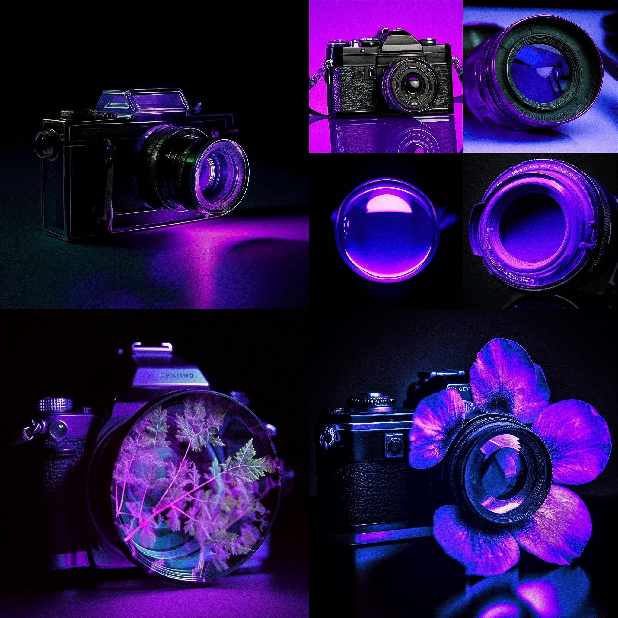 Ultraviolet photography Midjourney style | Andrei Kovalev's Midlibrary 2.0