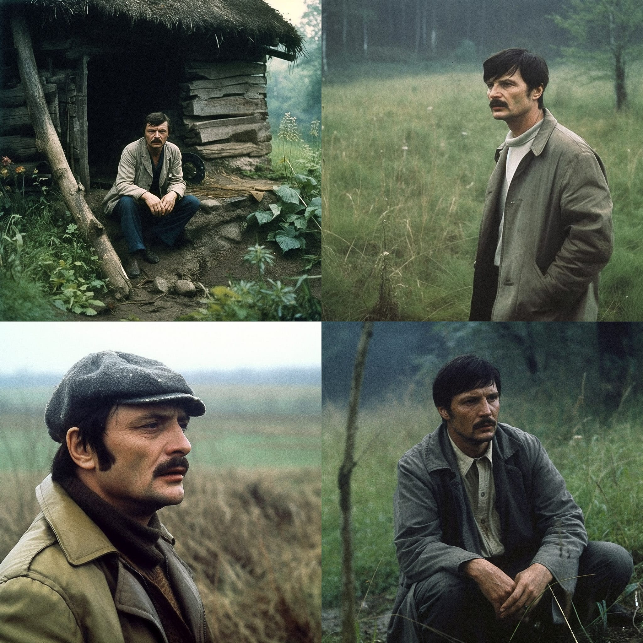 Andrei Tarkovsky Midjourney style | Andrei Kovalev's Midlibrary 2.0