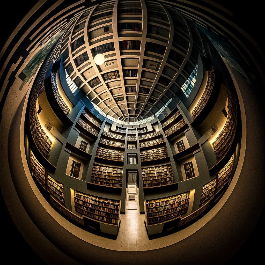 Ultra wide lens Midjourney style | Andrei Kovalev's Midlibrary 2.0