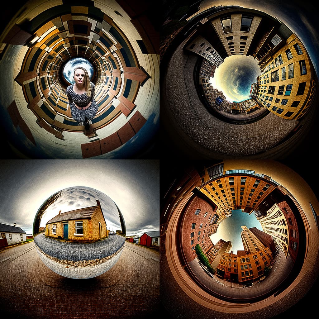 Wide angle lens Midjourney style | Andrei Kovalev's Midlibrary 2.0