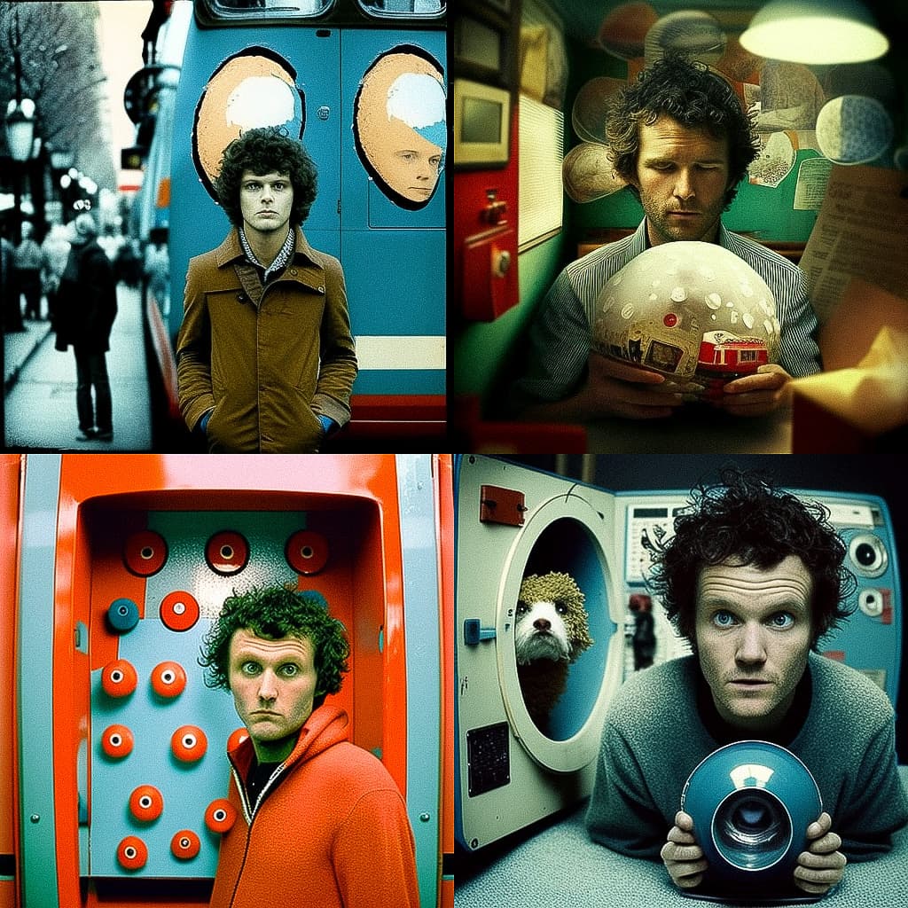 Michel Gondry Midjourney style | Andrei Kovalev's Midlibrary 2.0