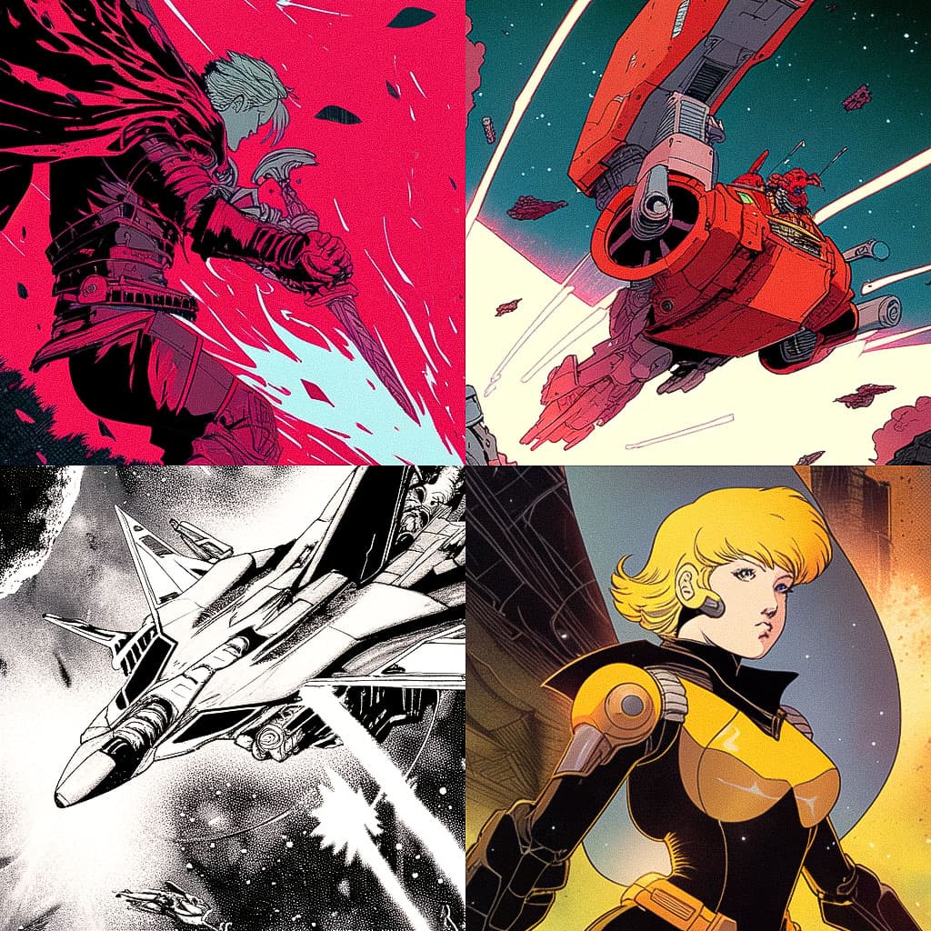 Al Williamson Midjourney style | Andrei Kovalev's Midlibrary 2.0