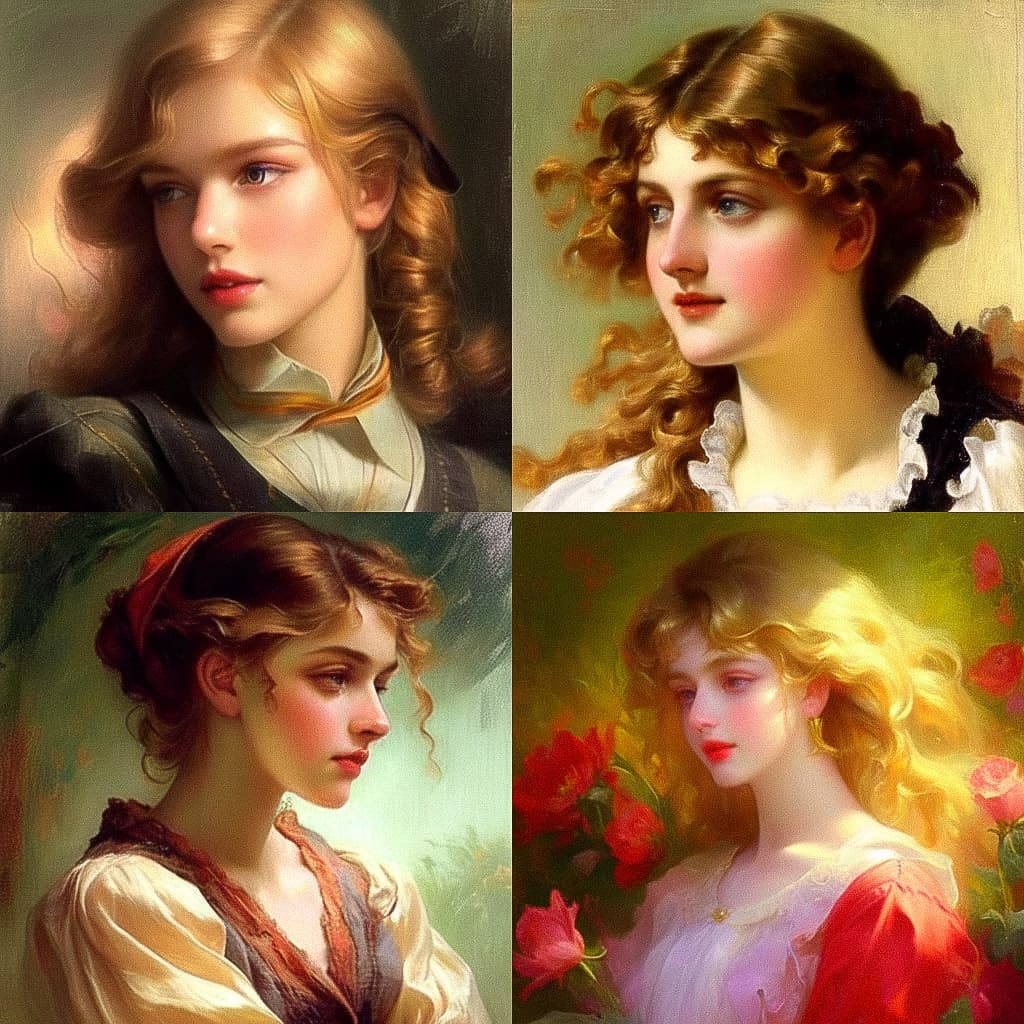 Albert Lynch Midjourney style | Andrei Kovalev's Midlibrary 2.0