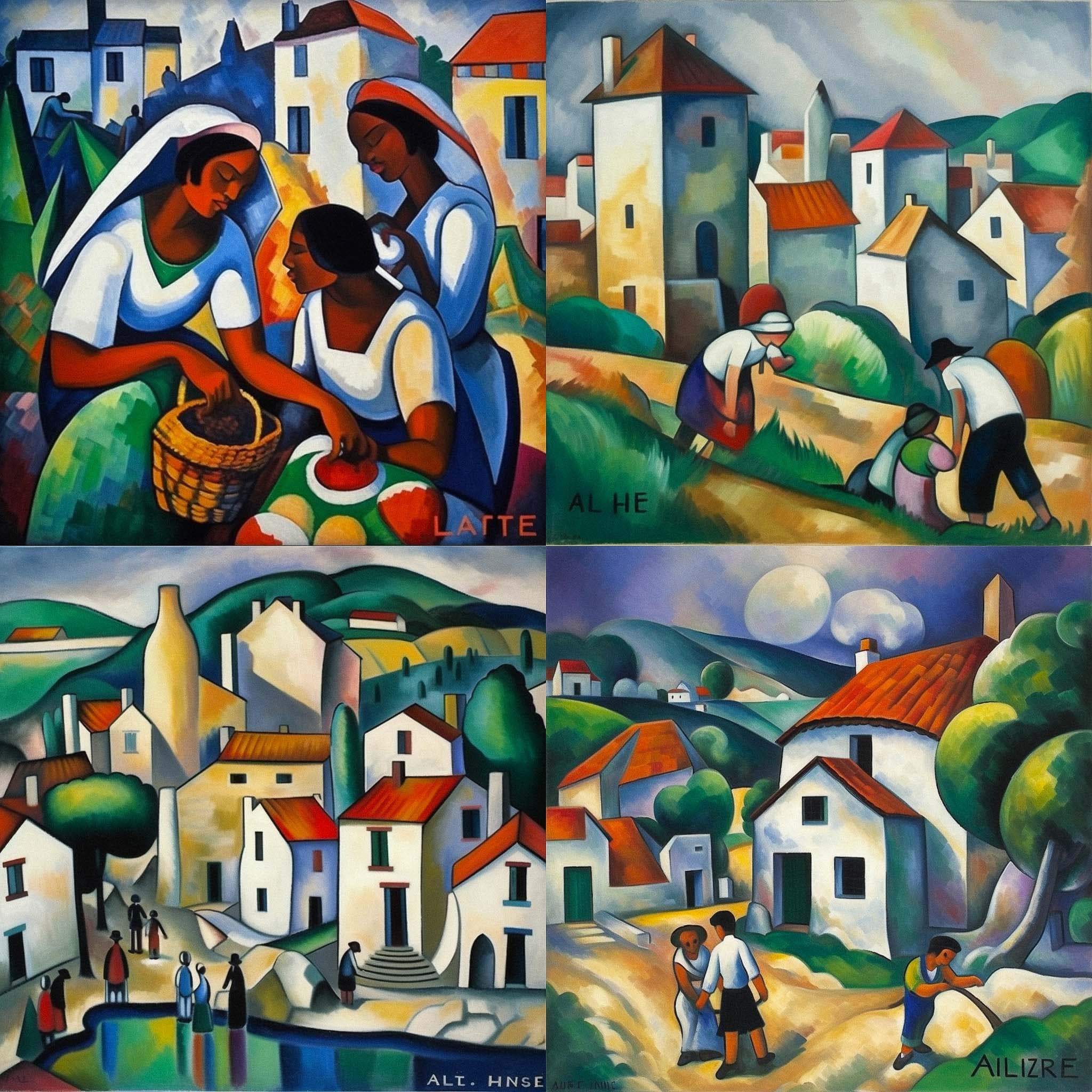 John Nash Midjourney style | Andrei Kovalev's Midlibrary 2.0